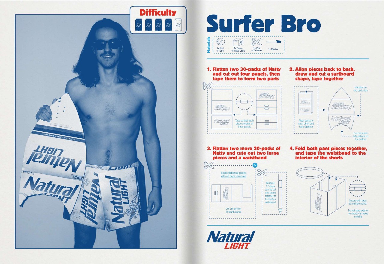 Get An Amazing Last-Minute Halloween Costume Using Natty Light Boxes ...