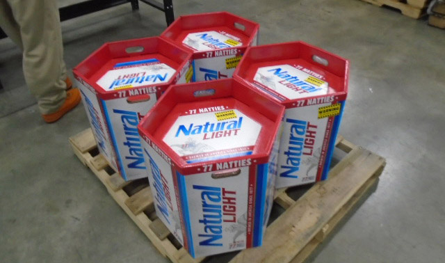 Natty Light Just Unveiled A New 77-Beer Pack That Weighs 65 Pounds