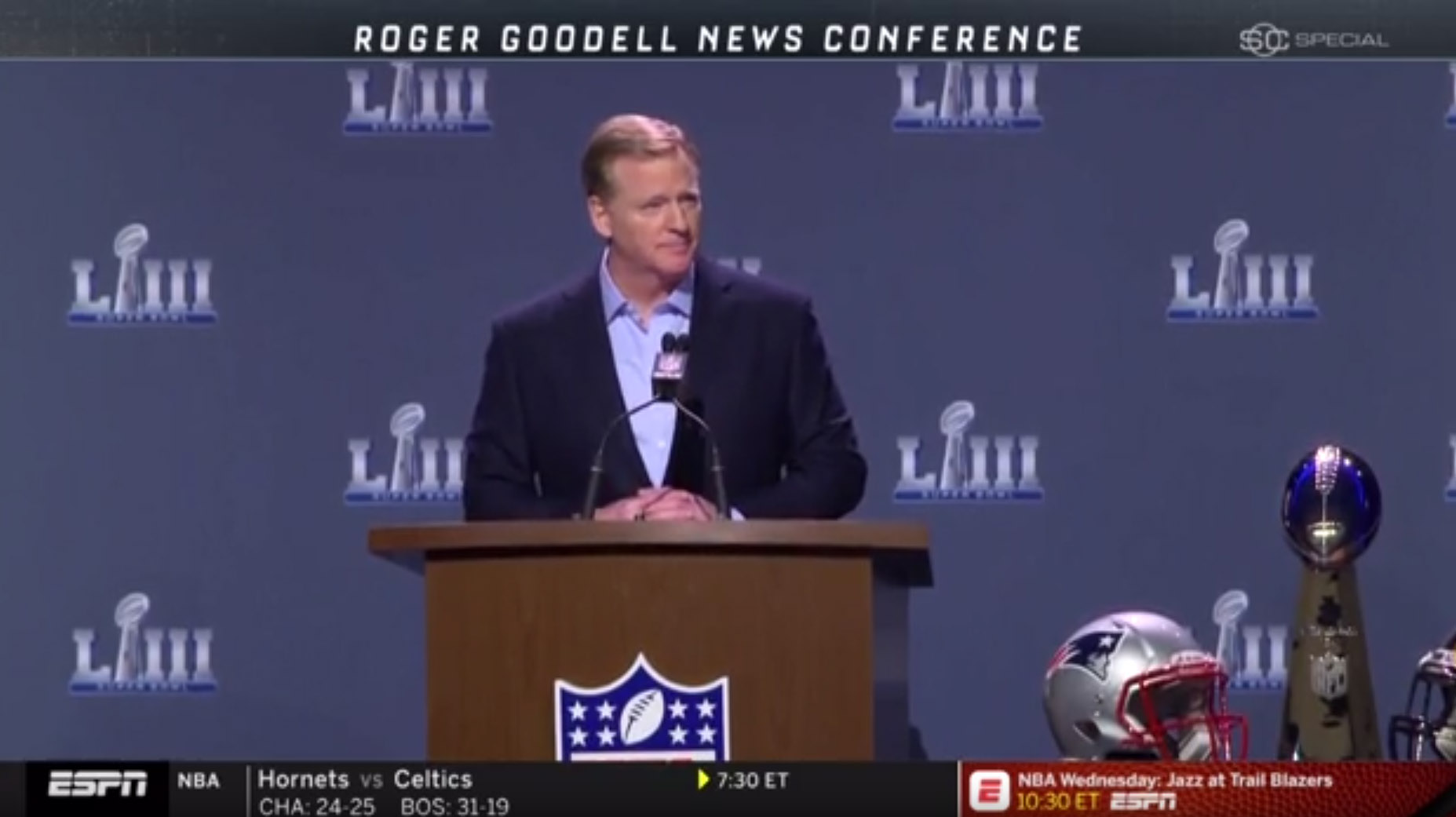 Roger Goodell Did Some Serious Question Dodging When Asked About Blown ...