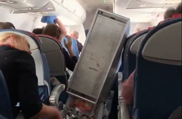 Airplane Nosedived Twice, Flipped Over Drink Cart And Injured 5 After ...