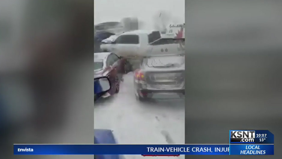 This Footage Of A Chain-Reaction Crash In Missouri Involving Almost 50 ...