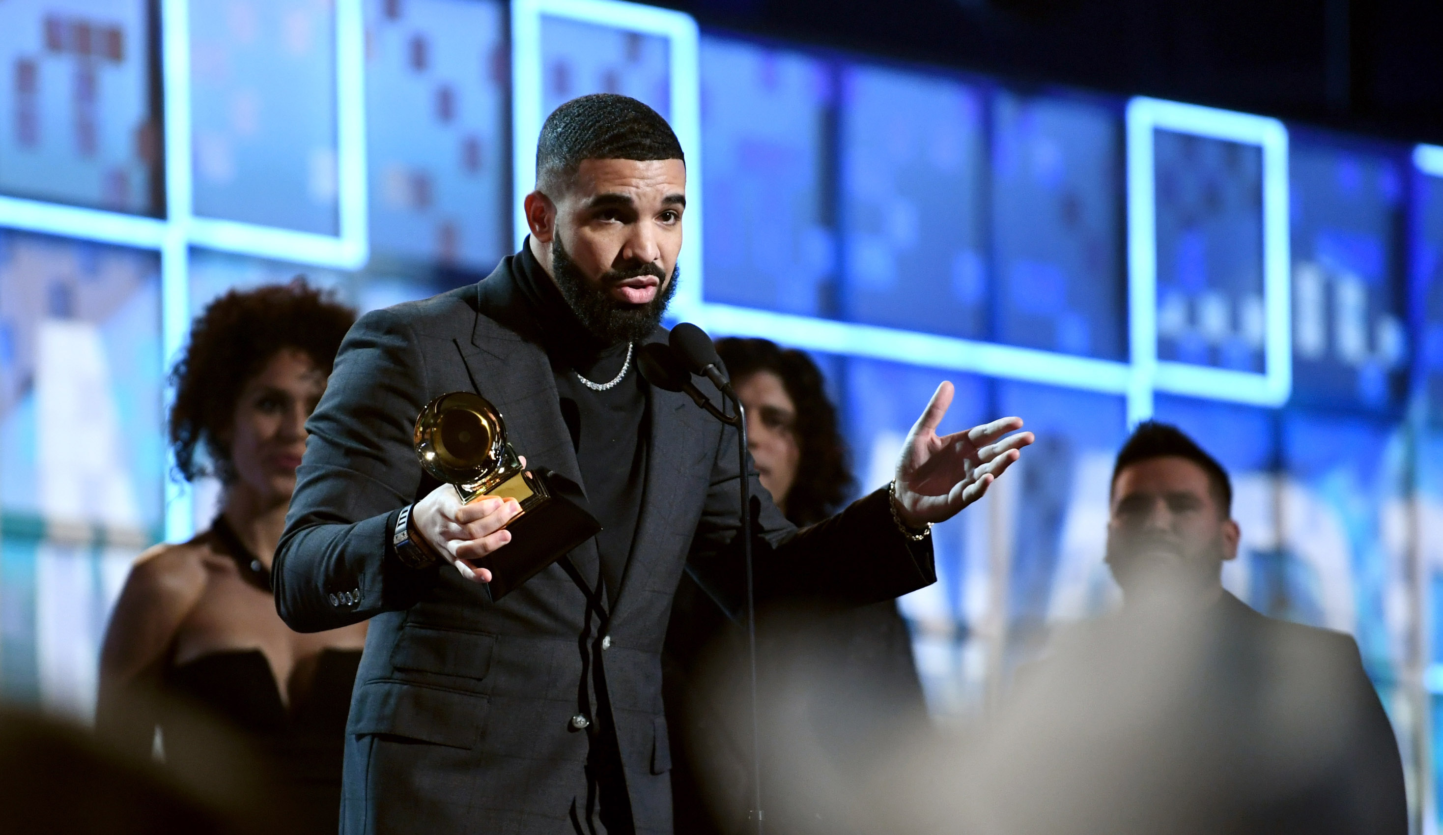 The Grammys Tried To Explain Why They Cut Off Drake's Acceptance Speech ...