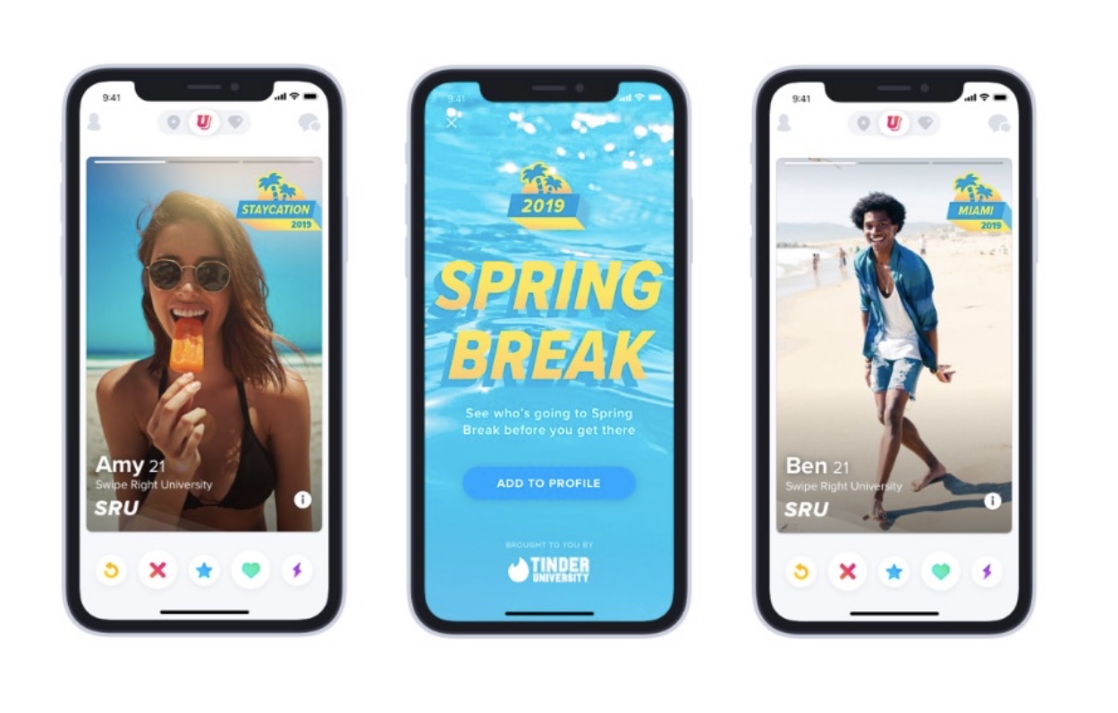 Tinder Debuts 'Spring Break Mode' That Lets You Lineup Hookups In ...