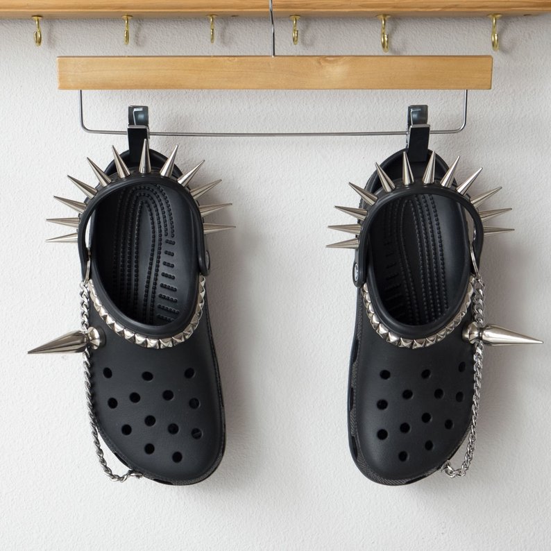 These Studded 'Goth Crocs' Will Cost You A Fortune But It's Totally ...