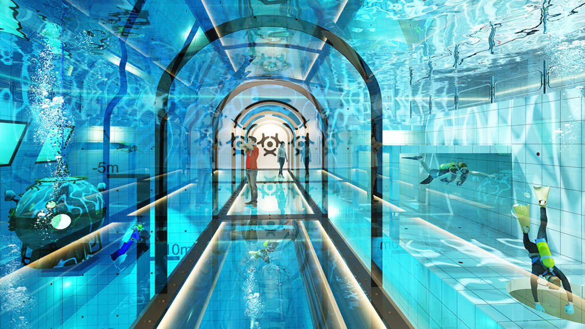 The World's Deepest Swimming Pool Opens This Fall, Will Have Hotel ...