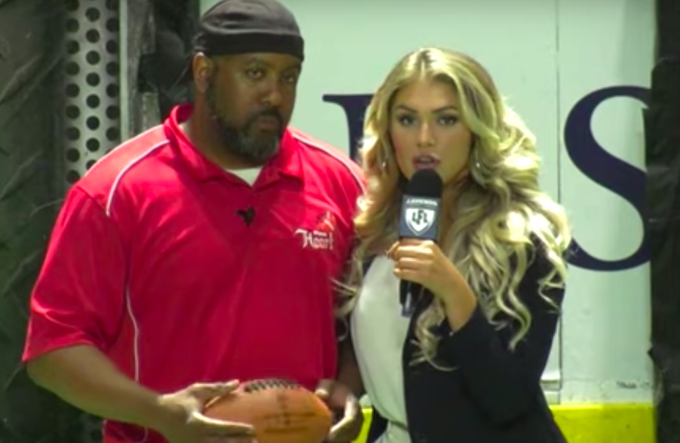Lingerie League Reporter Heidi Golznig Savagely Calls Out Coach For His ...