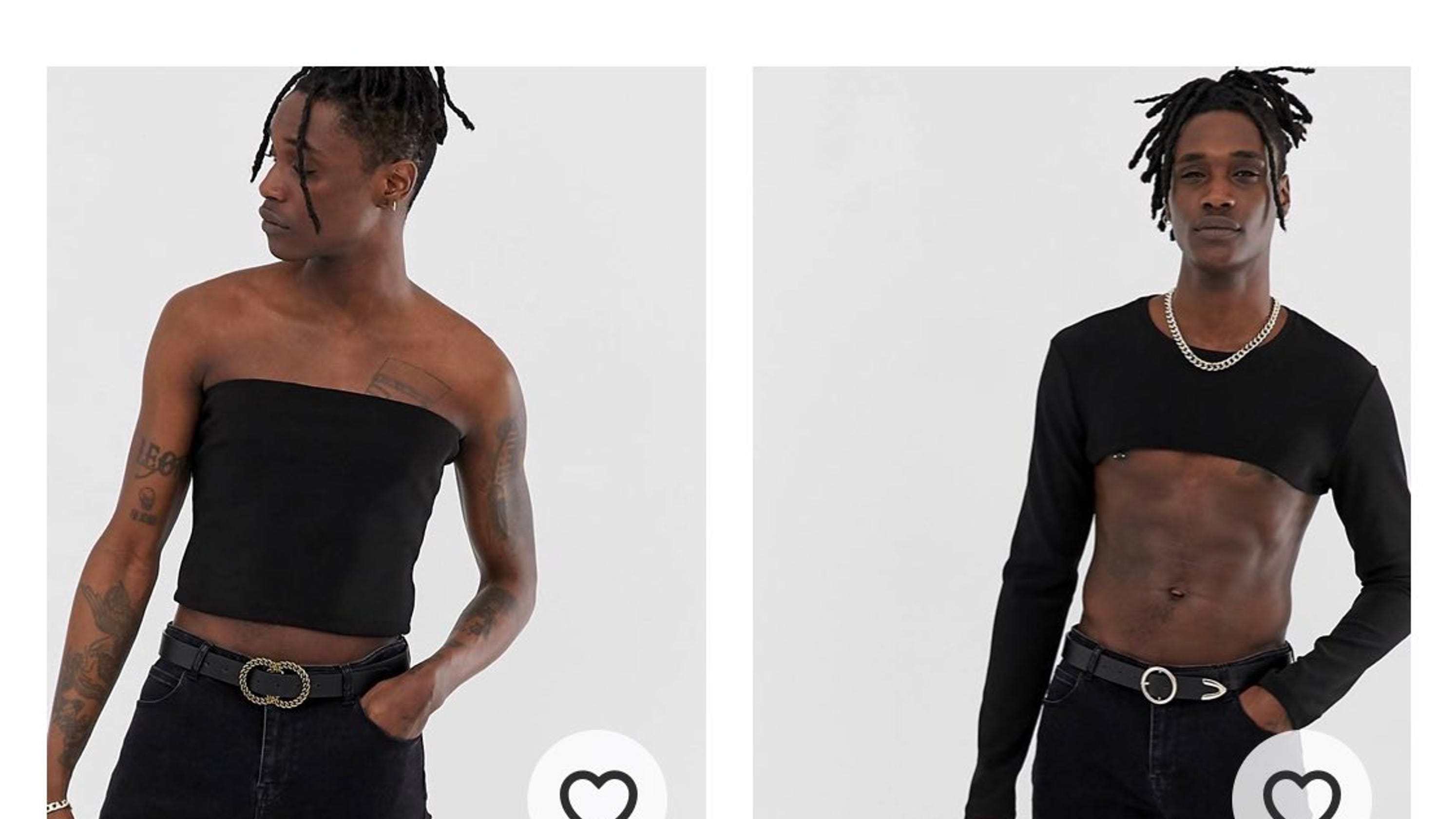 ASOS Says The Hot Summer Fashion Trend Is Crop Tops For Men And The ...