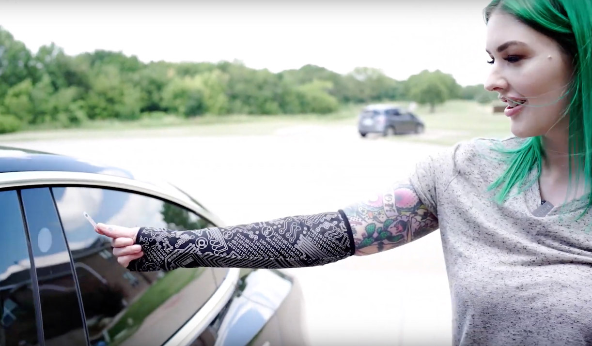 Tesla Owner Implants RFID Key Into Her Arm Moving Us All One Step ...