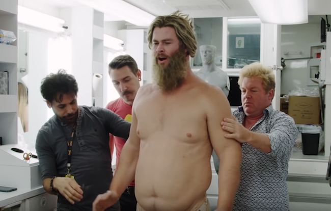 Watching Chris Hemsworth Transform Into ‘Thicc Thor’ Is Just As ...