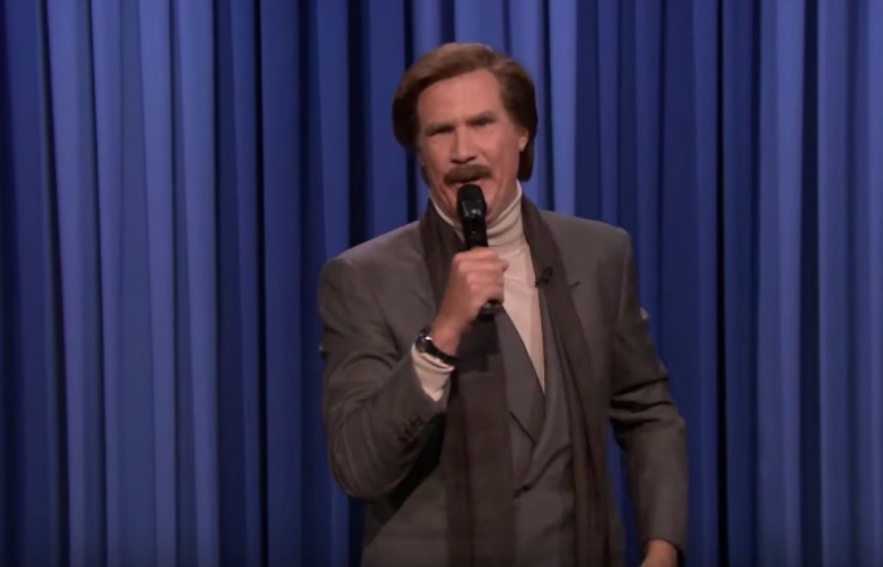 Will Ferrell Did Stand-Up Comedy As Ron Burgundy And Talked About ...