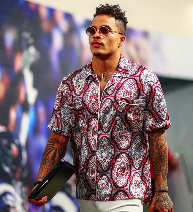 Week 2 NFL Fashion Review: Houston's 'Tune Squad' Trio Wins This Round ...