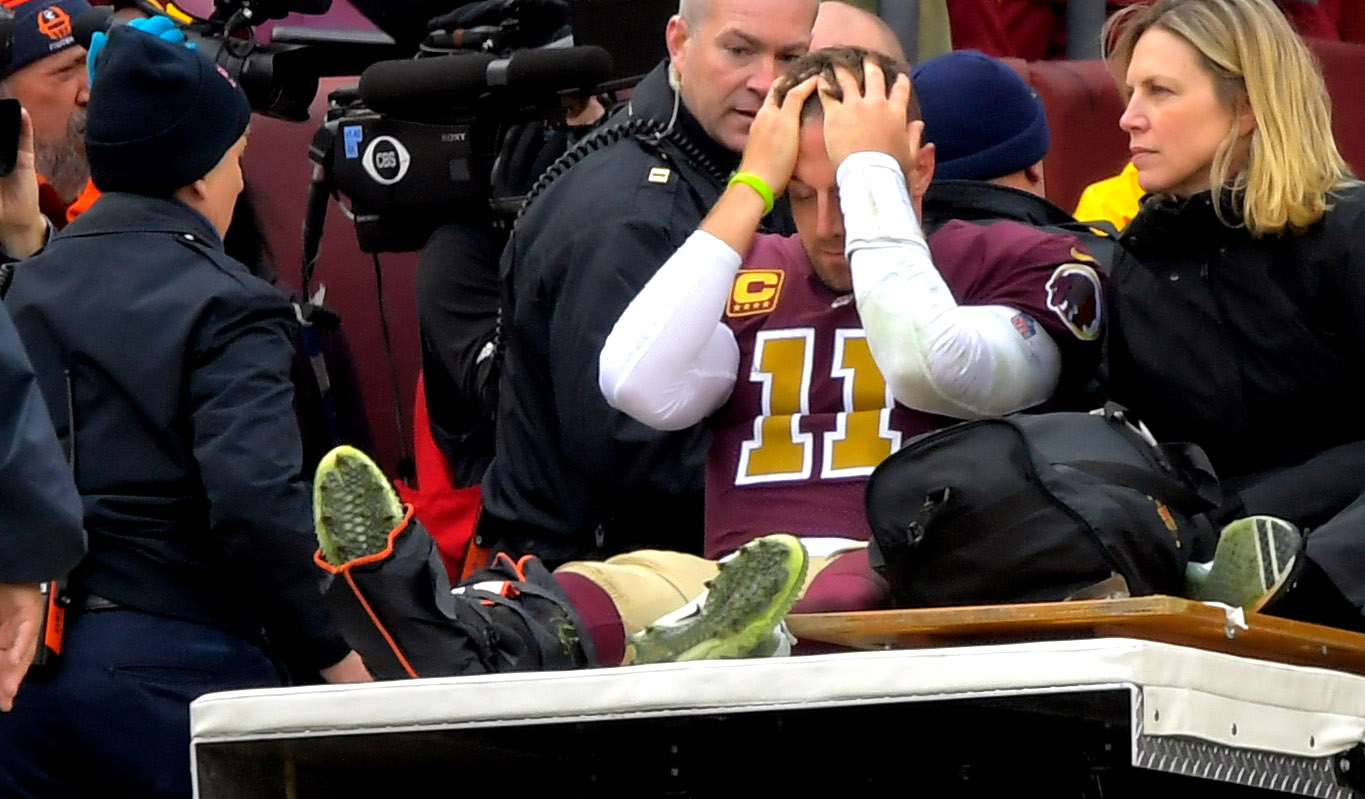 Redskins Quarterback Alex Smith Says He Ended Up Having A Mind-Boggling ...