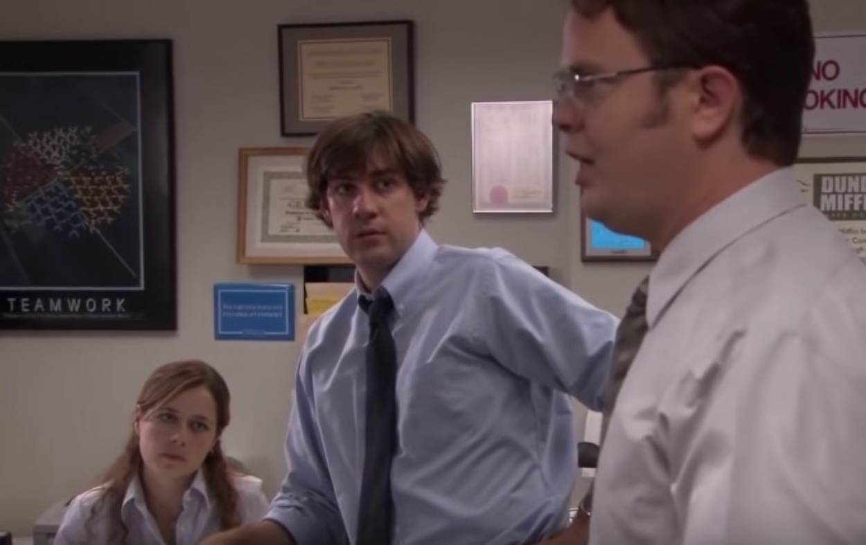 Rainn Wilson Remembers A Scene From 'The Office' Where Everyone In The ...