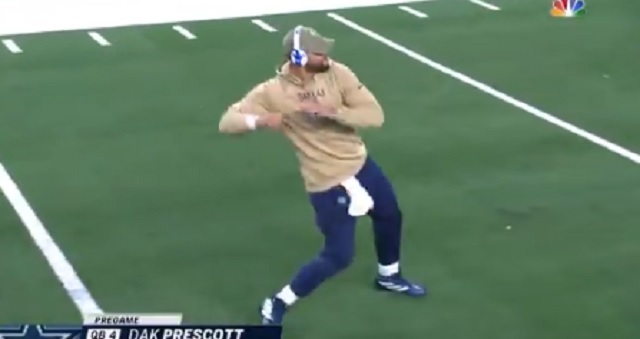 Dak Prescott's Pregame Hip Dance Workout Gets The Meme Treatment - BroBible