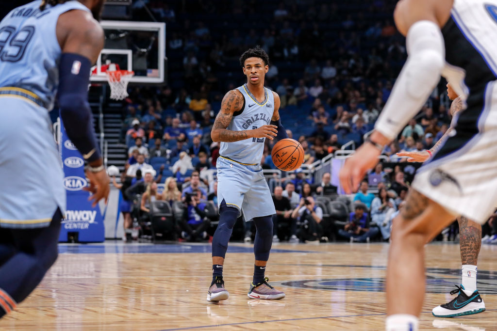 Ja Morant Hits First NBA Game-Winner In Front Of His Dad Just Two Hours ...