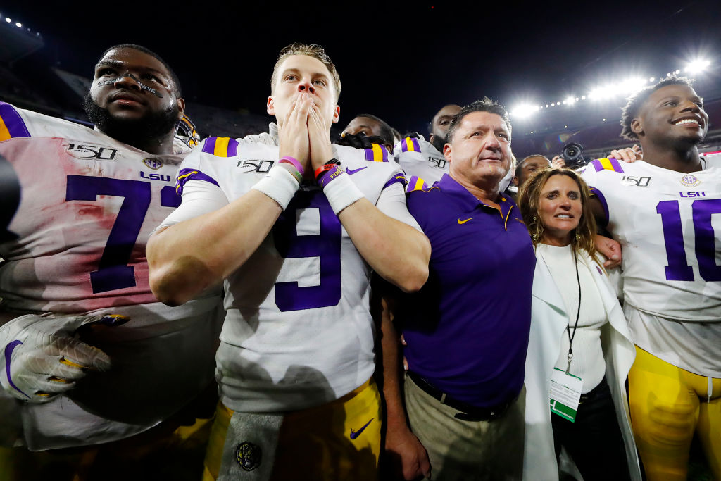 Ed Orgeron Videoed Saying 'Roll Tide What? F*ck You' After LSU's Win Over Alabama - BroBible