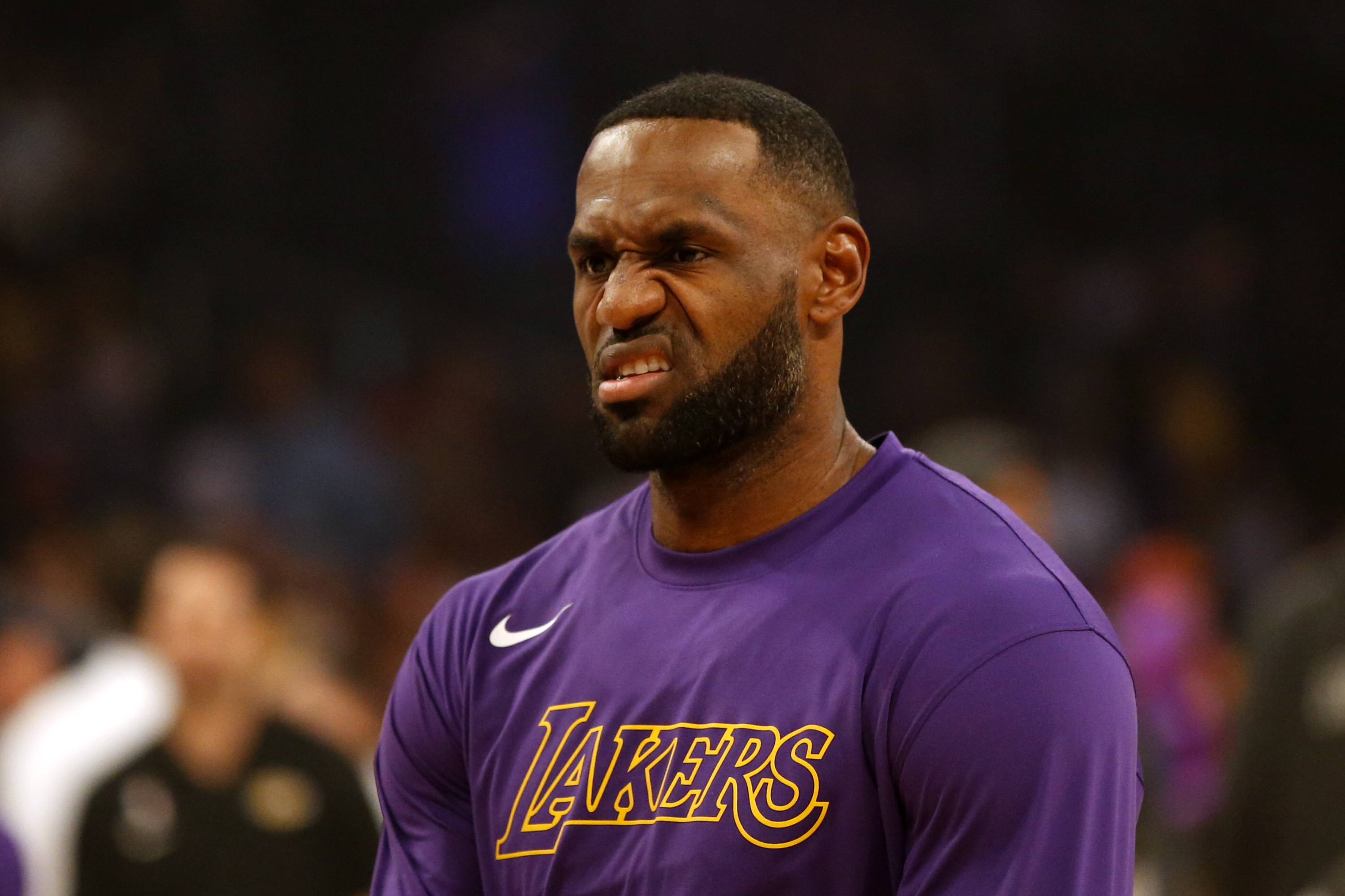 LeBron James Reacts To Becoming First-Ever NBA Player To Score A Triple ...