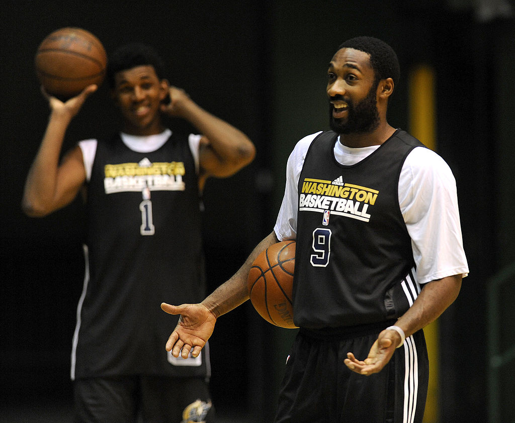 Gilbert Arenas Once Shot Nick Young With A BB Gun While They Were In A ...