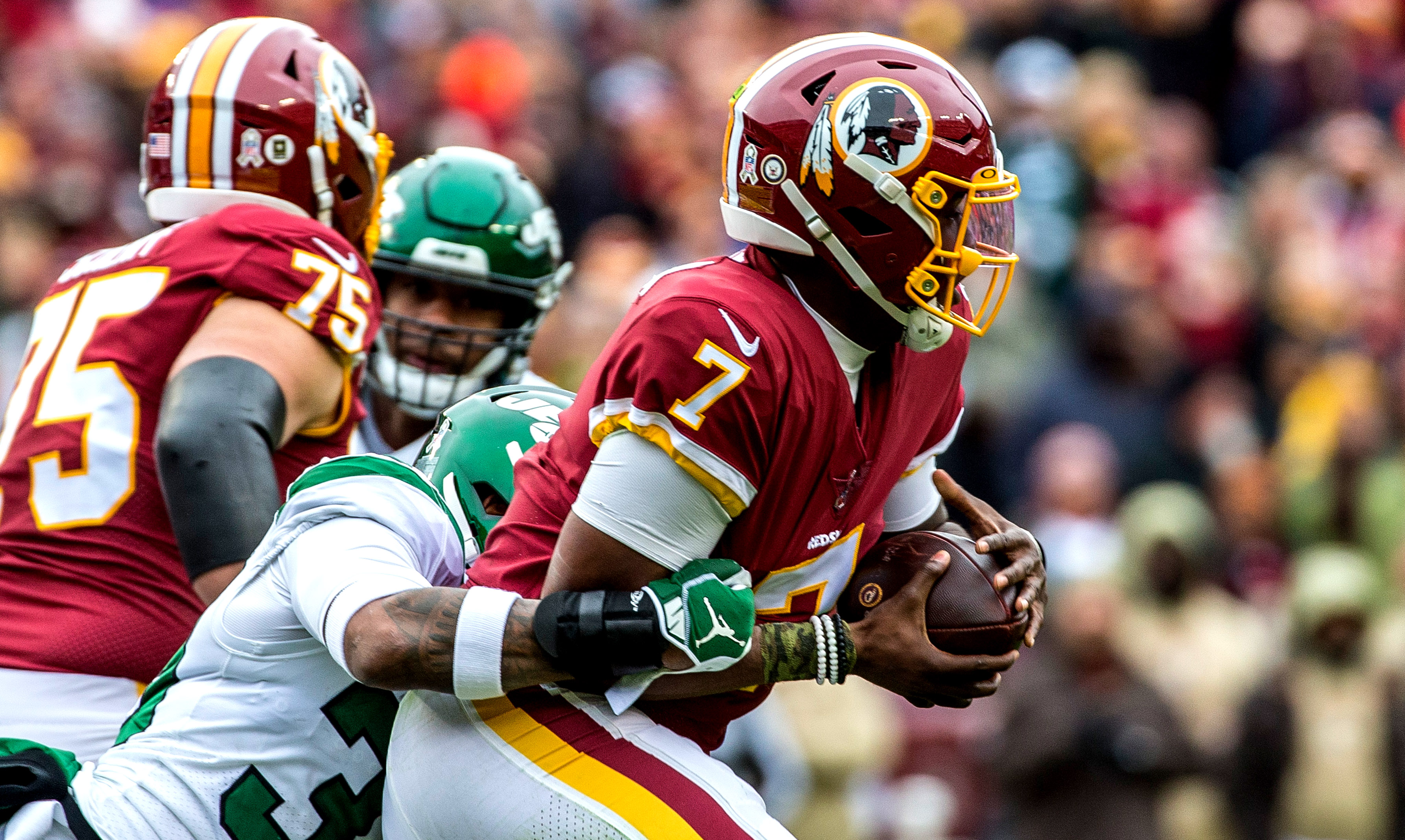 Redskins' Tackle Morgan Moses Addressed The Viral Video Of Dwayne ...