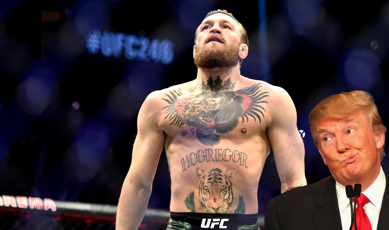 Conor McGregor Calls 'Phenomenal' Donald Trump The 'USA GOAT' Causing ...
