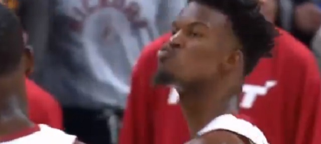 Jimmy Butler Disrespectfully Blows Kisses At T.J. Warren And Calls Him ...