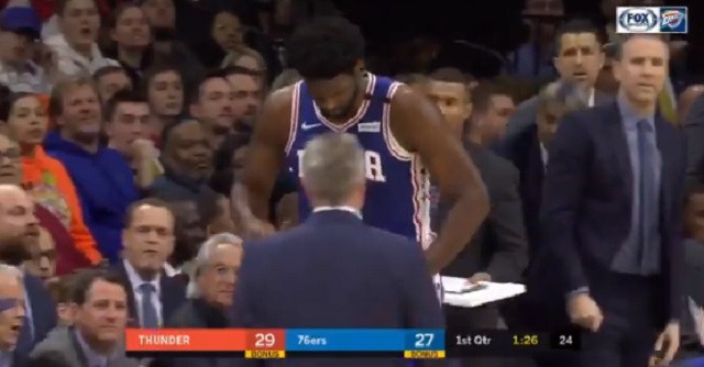 Joel Embiid Suffers Gruesome Finger Injury During Game Vs Thunder And ...