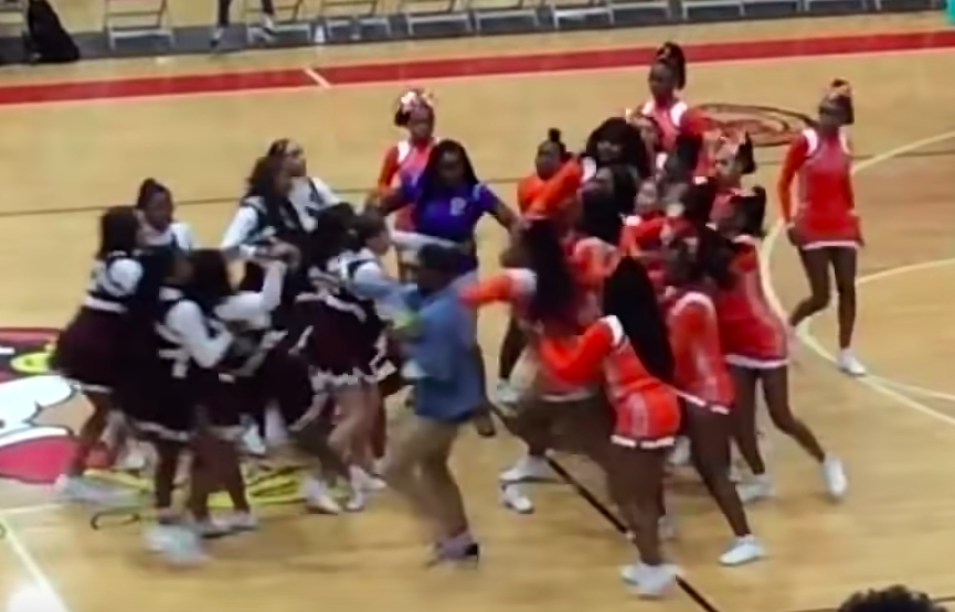 A Massive Brawl Broke Out After Two High School Cheerleading Teams Got ...