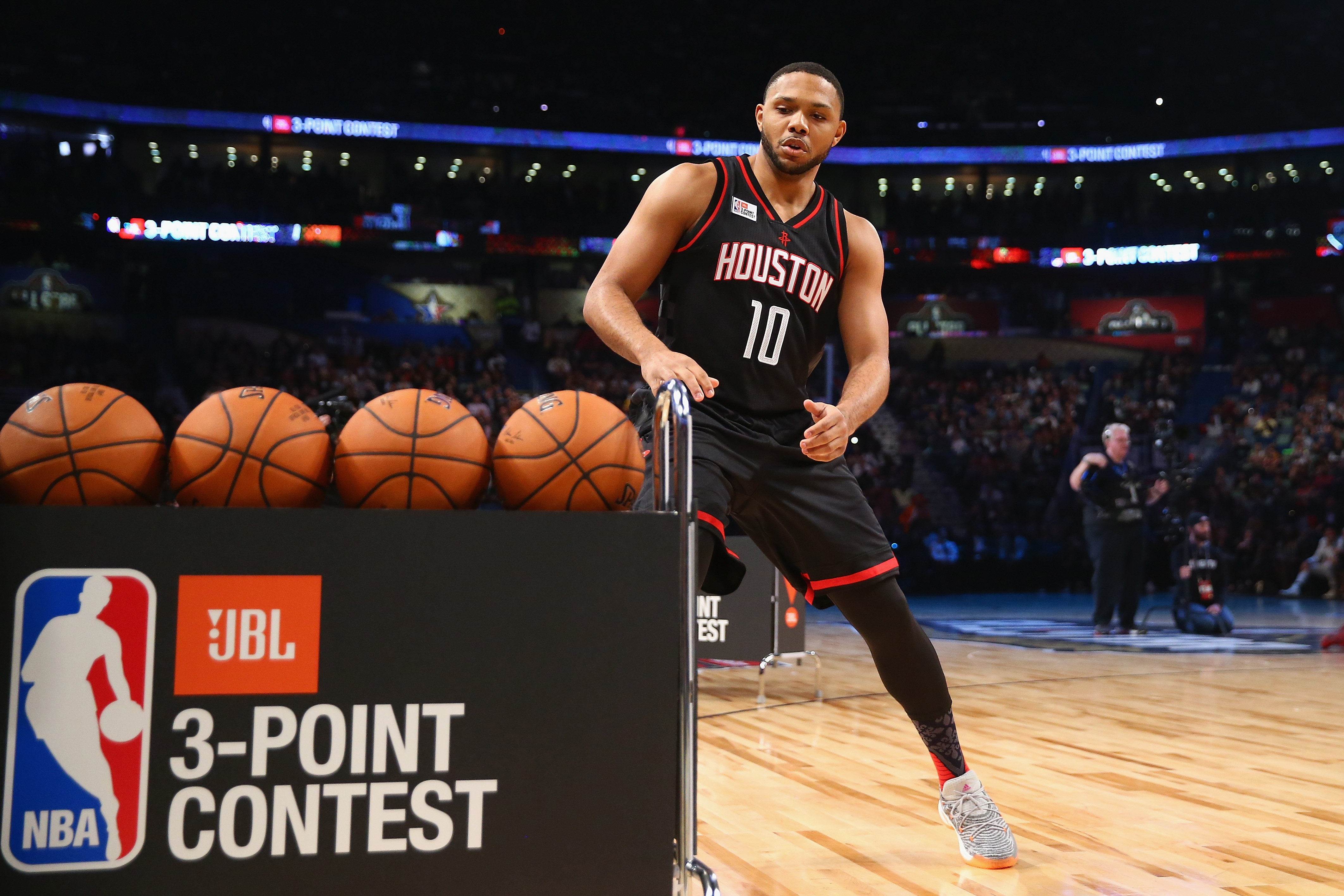 NBA's Three-Point Contest Gets Cool Facelift Thanks To Some Imagination ...