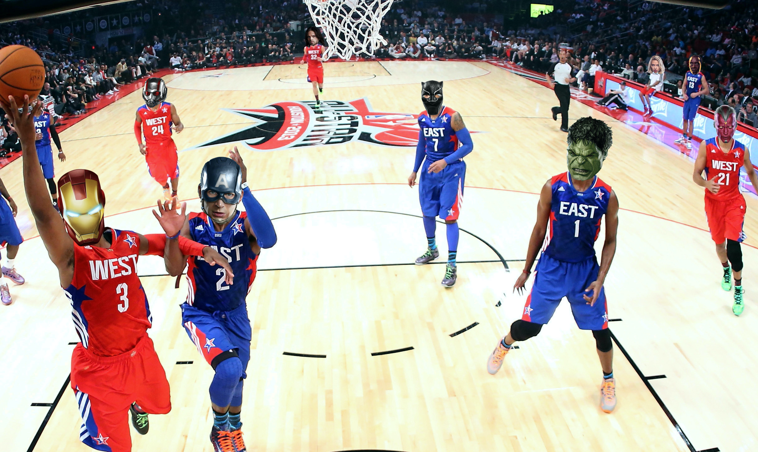 Creating The Ultimate NBA Squad Using Marvel Cinematic Universe ...