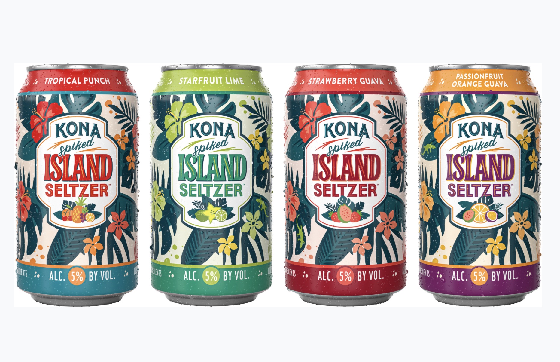 Kona Brewing Releases Tropical Punch Spiked Seltzer That Tastes Just ...