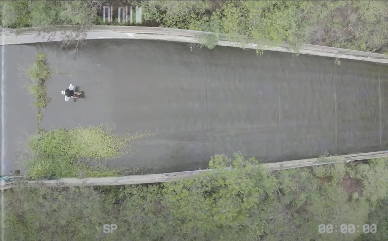 Bros Try To Go Full Send And Surf Down An Insanely Steep Storm Drain In ...