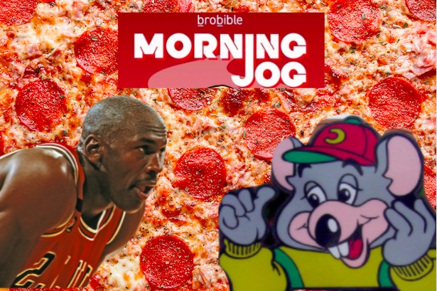 Michael Jordan Spit Pizza Vs. Chuck E. Cheese Pizza: Who Do Ya Got ...