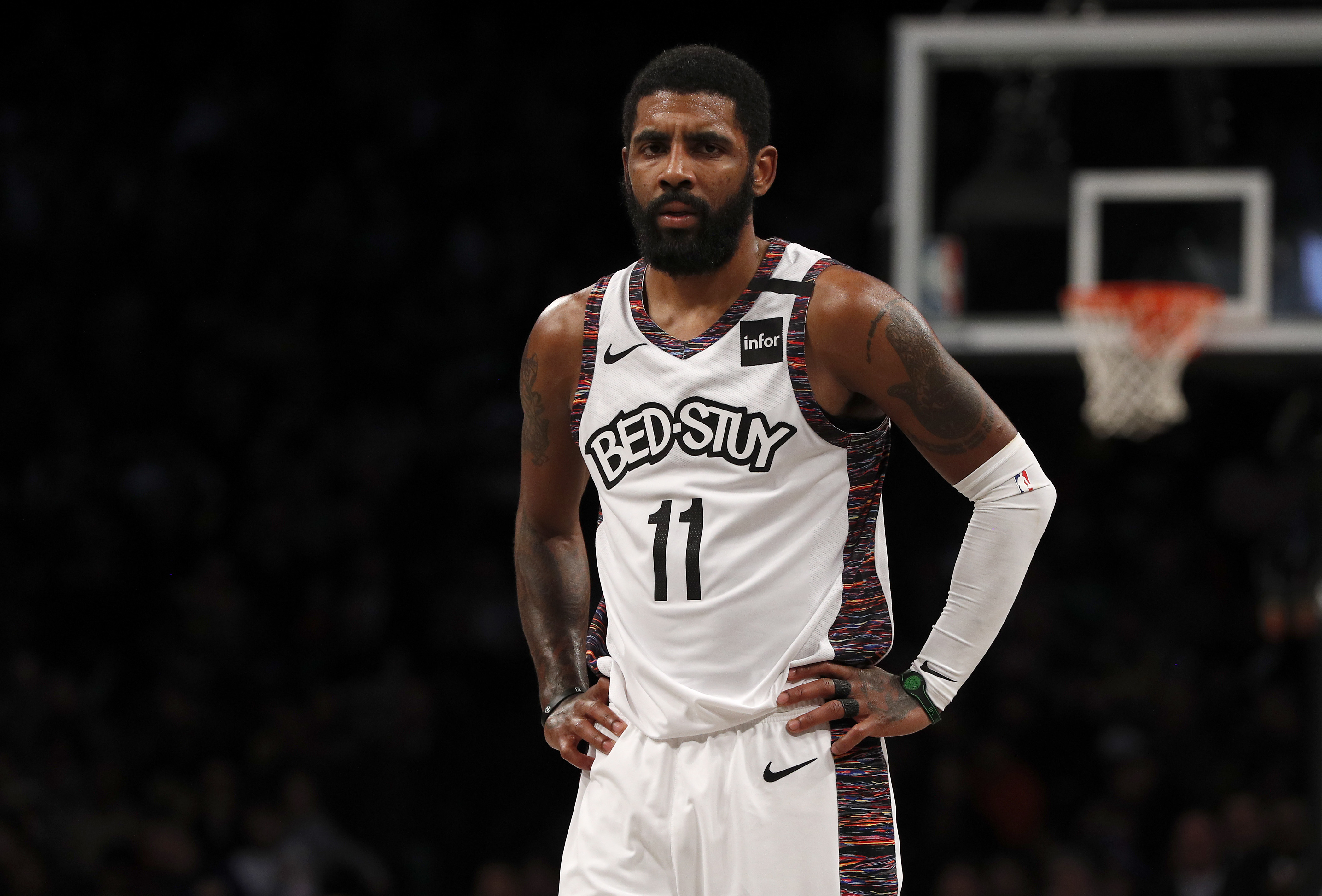 Kyrie Irving Reportedly Leaves Nets Group Chat After Someone Leaked His ...