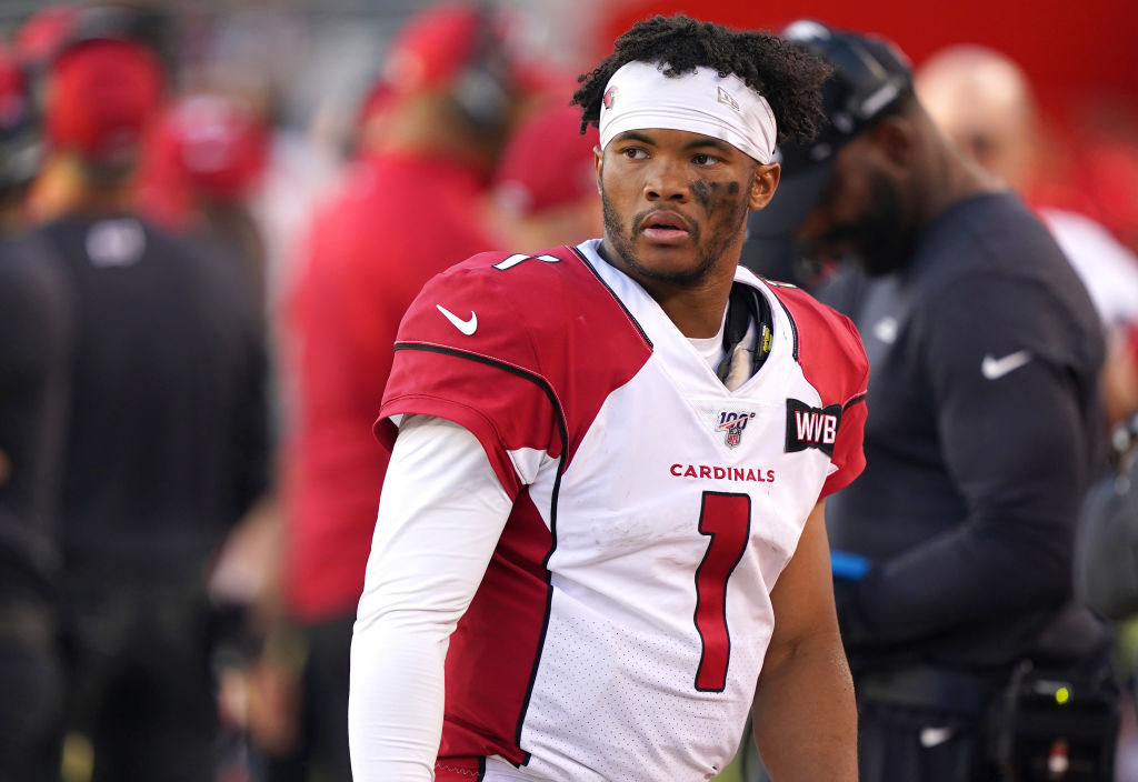 Kyler Murray Tiptoes Down The Sideline At A Full Sprint, Puts On A Show ...