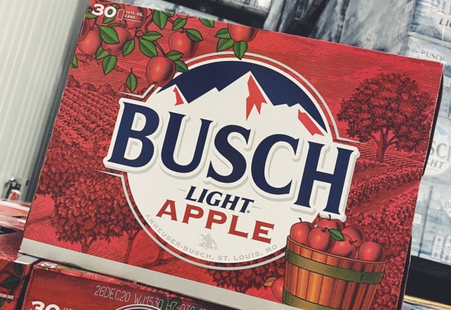Busch Light Apple Is The Latest Beer To Fall From The Busch Family Tree
