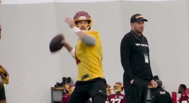 Video Shows Washington QB Alex Smith Practicing For The First Time ...