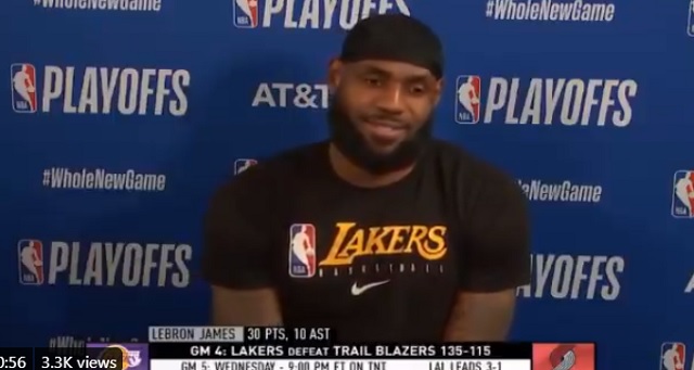 LeBron James Addresses Jacob Blake Police Shooting After Lakers-Blazers ...