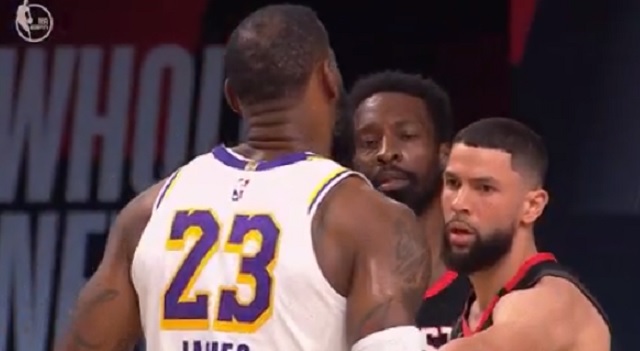 Rockets' Austin Rivers Looked Absolutely Terrified Of An Angry LeBron ...