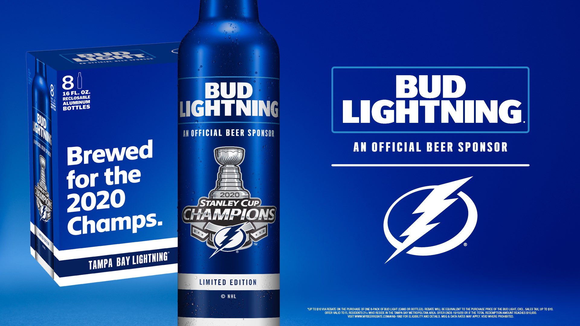 Bud Light Debuts A Glorious 'Bud Lightning' Beer To Celebrate Tampa Bay ...