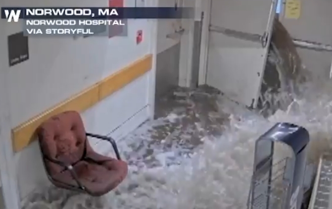 Watch In Amazement As Floodwaters Bust Down Doors And Turns This ...