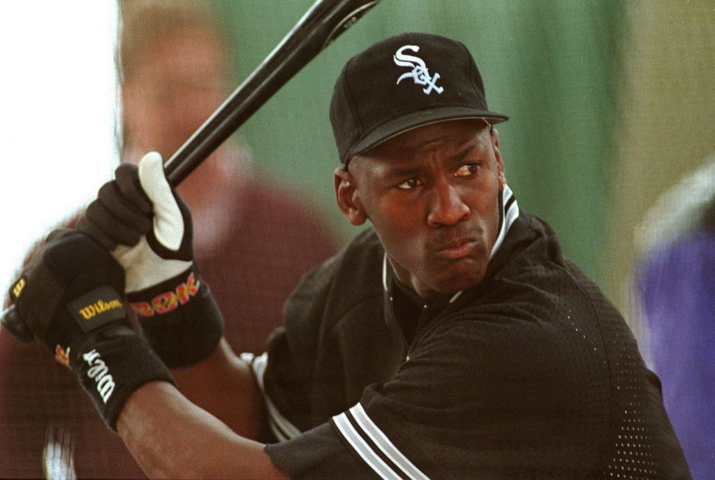 A Guy Forgot He Had An Autographed Michael Jordan Baseball Bat In His ...