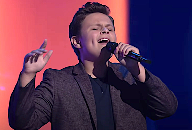 14-Year-Old Carter Rubin Put On For Long Island In The Voice's Blind ...