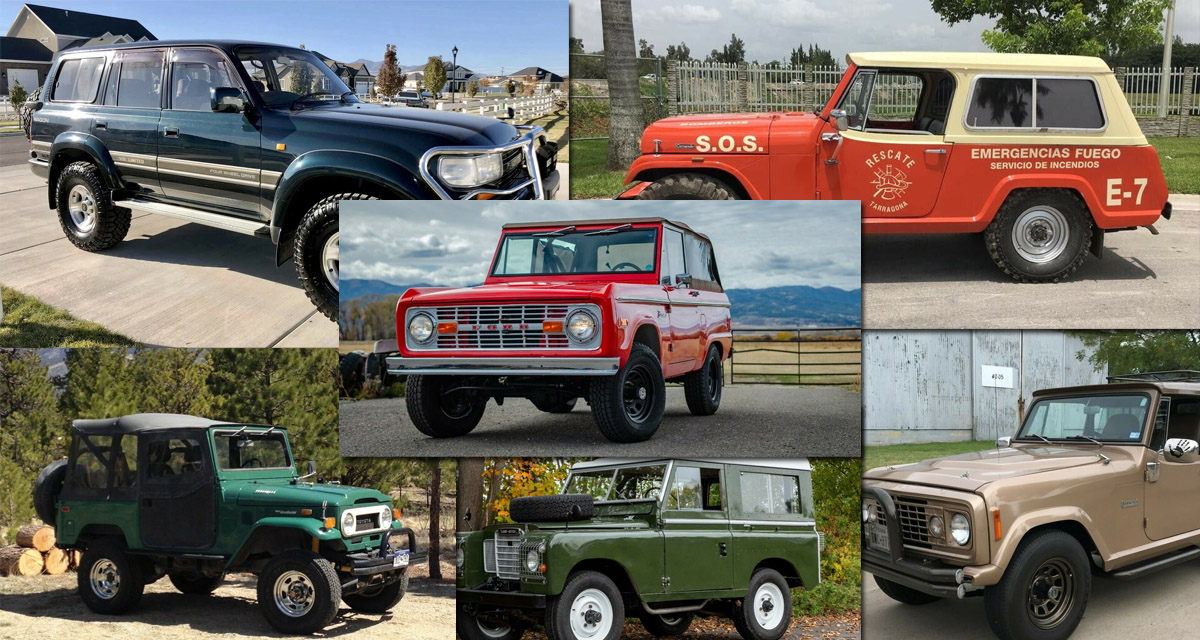 10 Of The Best Vintage SUVs For Sale Online This Week - BroBible