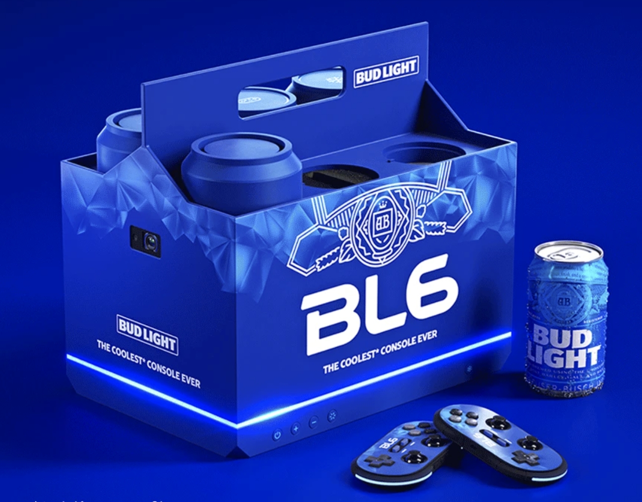 Bud Light Enters Console Wars With A Gaming System That Keeps Your ...
