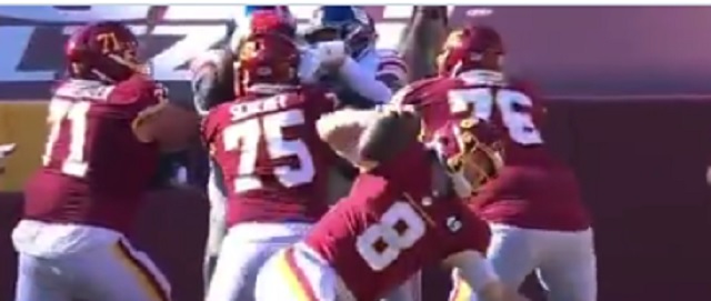 Washington QB Kyle Allen Suffers Gruesome Ankle Injury After Getting ...