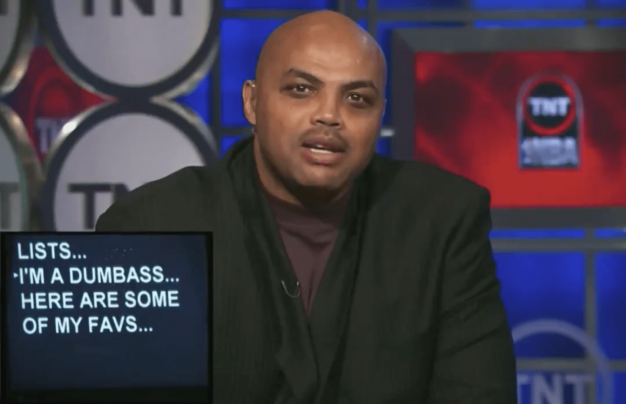 'Inside The NBA' Made An Amazing Compilation Of Charles Barkley's ...