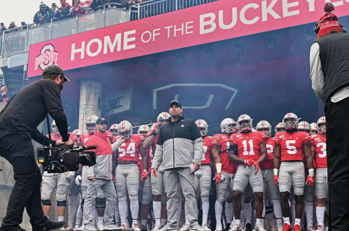 Ohio State Head Coach Ryan Day Appears To Take Shot At Clemson For Sign ...