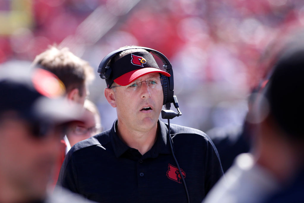 Louisville Coach Scott Satterfield Suffers Word Vomit, Says Players ...