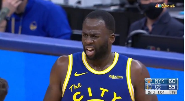 Warriors' Draymond Green Gets Bizarrely Ejected From Game For Yelling And Cursing At Teammate ...