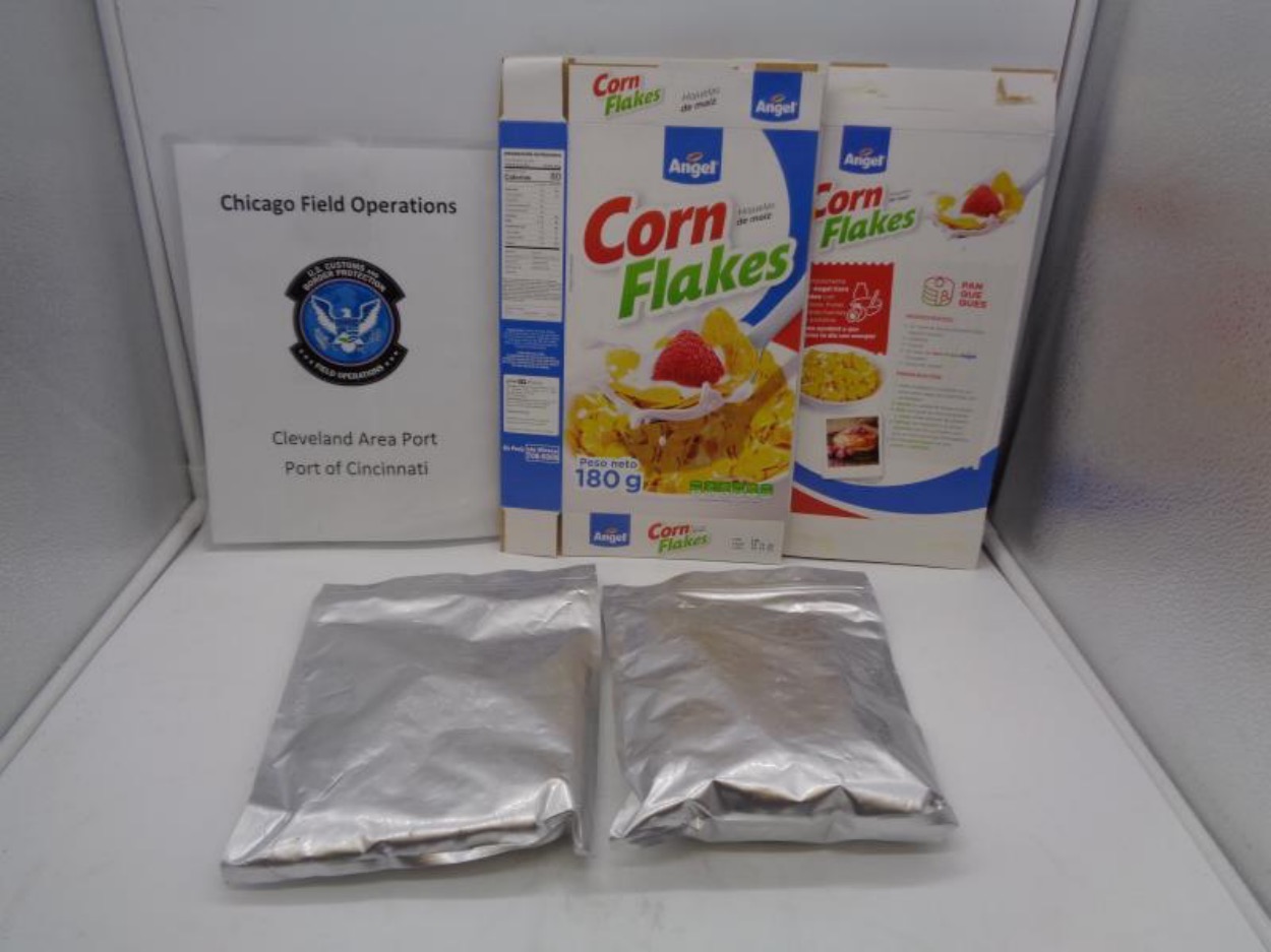 Customs Agents Seized 44 Pounds Of Corn Flakes Coated In Cocaine Worth ...